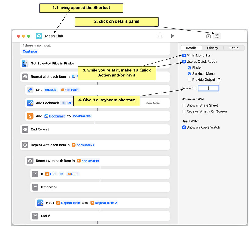  How To Add Keyboard Shortcuts To MacOS Shortcuts Automation 
